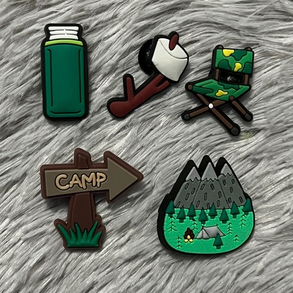 CROCS | Jewelry | Camping Croc Charm Set | Poshmark